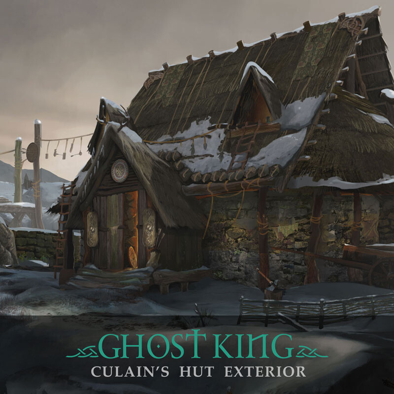 ArtStation - Ghost King: Culain's Hut Exterior