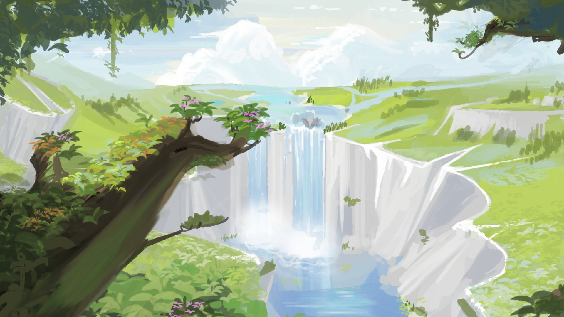 ArtStation - The Blue Valley