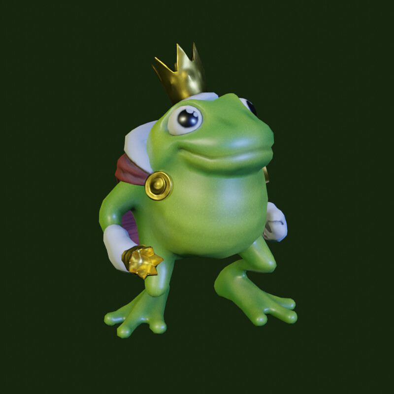 ArtStation - King Frog