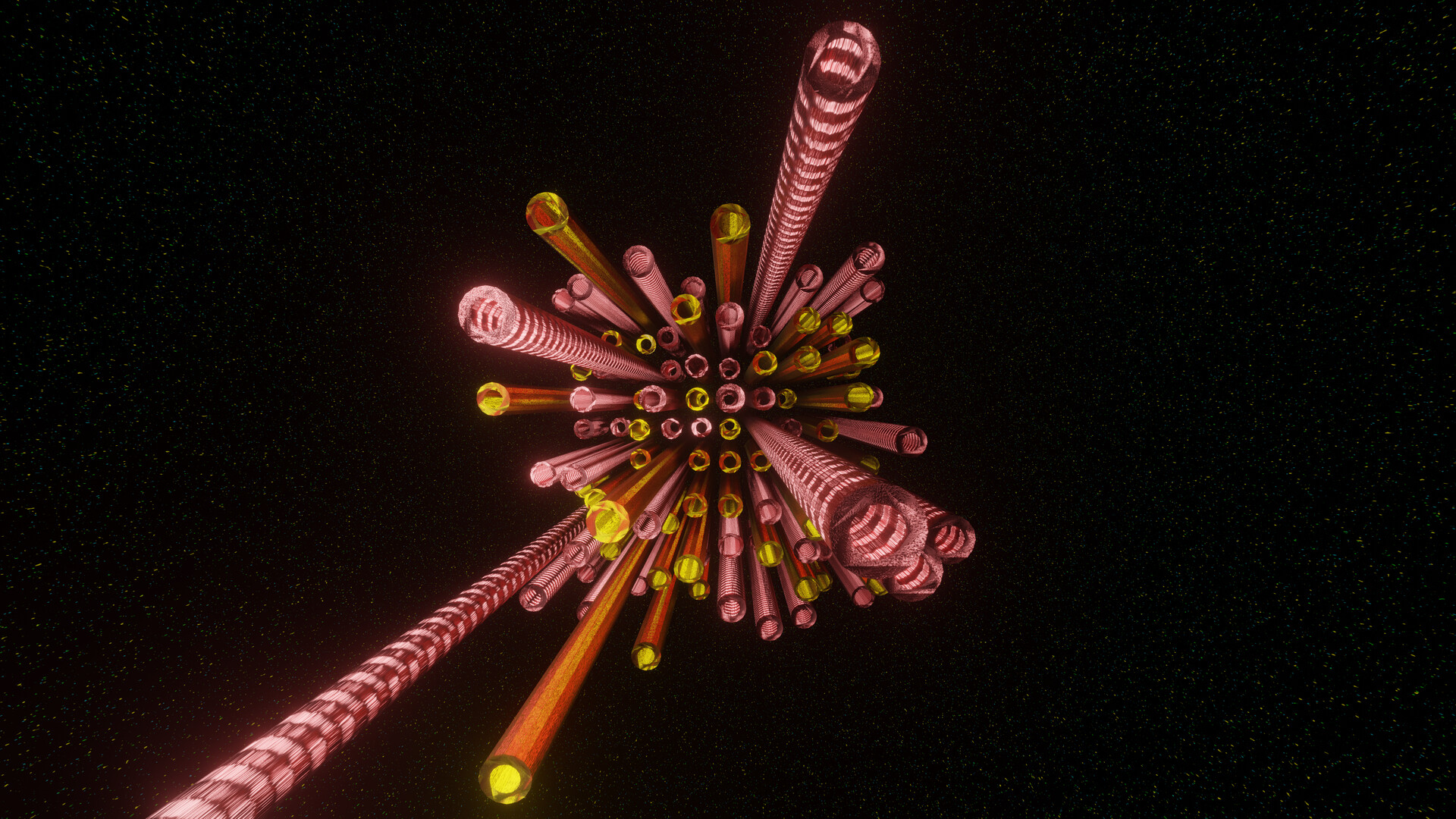 ArtStation - Tubes abstract geometry