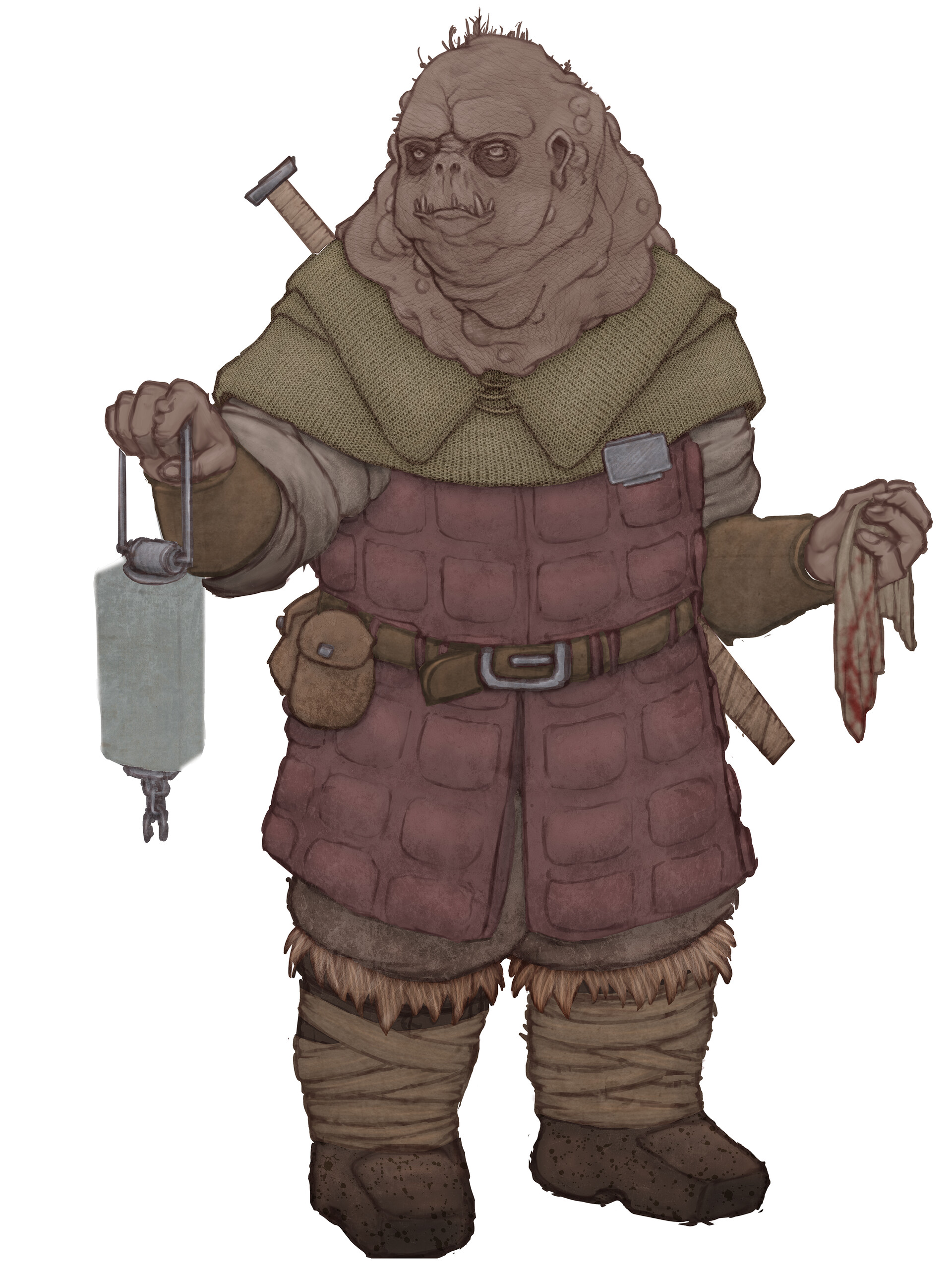 ArtStation - Orc Investigator