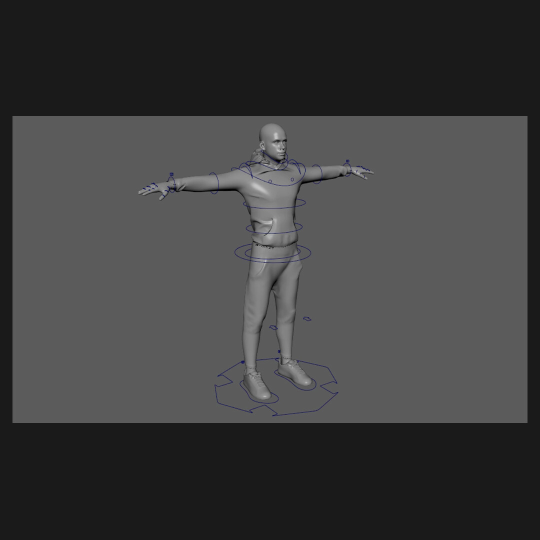 ArtStation - Biped Rigging