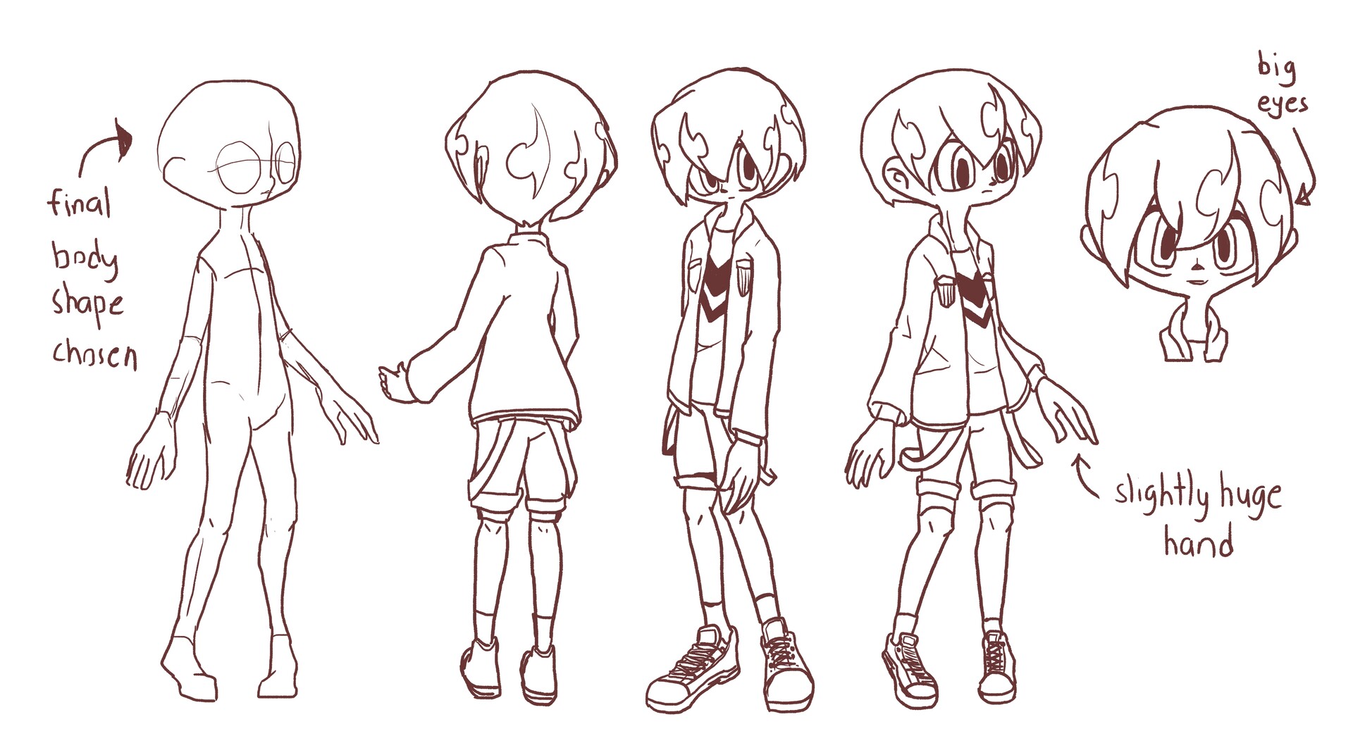 ArtStation - Character sketches and Storyboard thumbnails