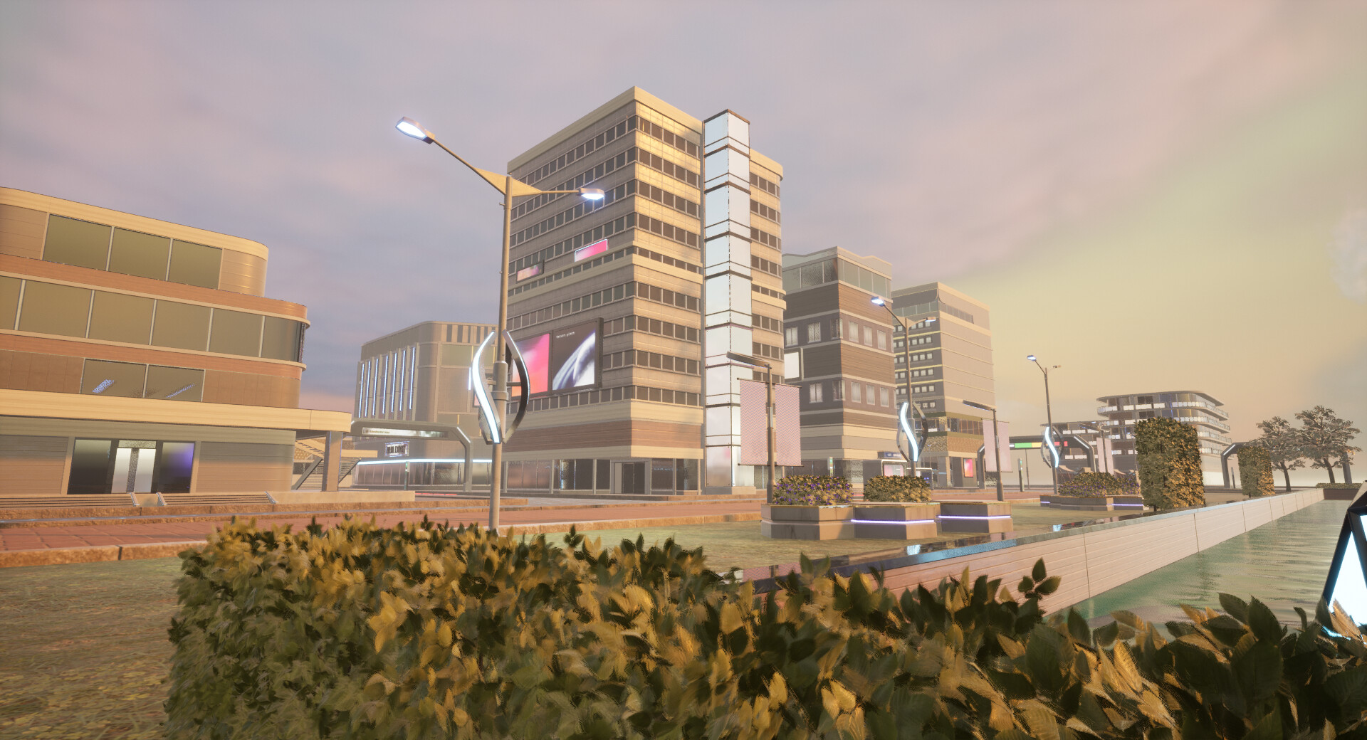 ArtStation - SF Buildings_UnrealStore Works