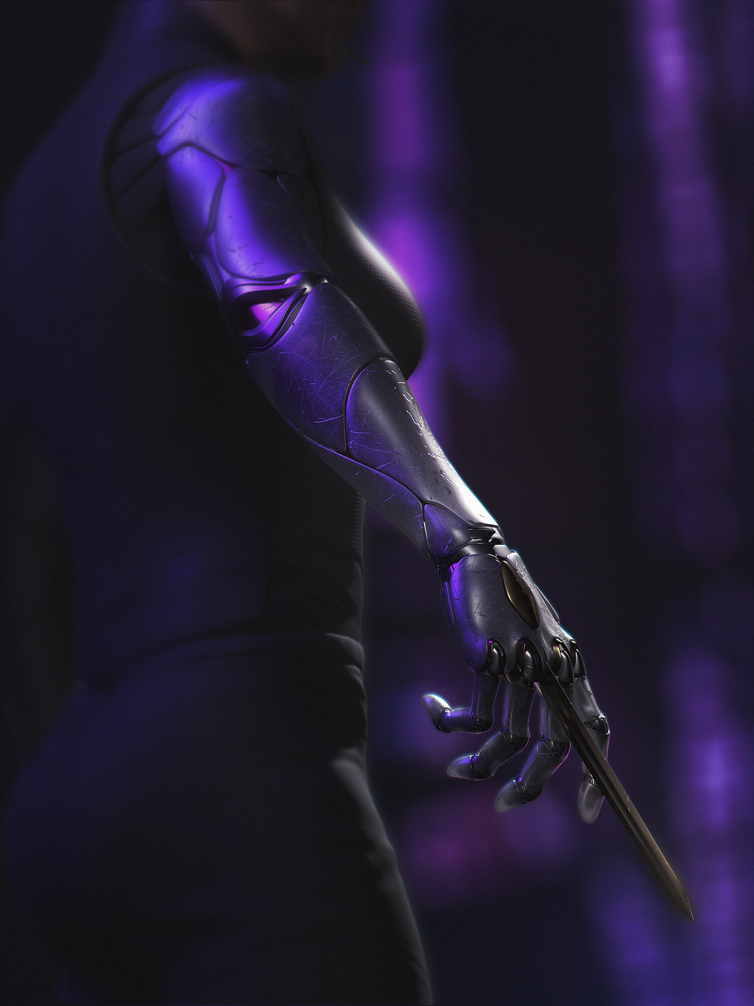 ArtStation - Cyborg Character