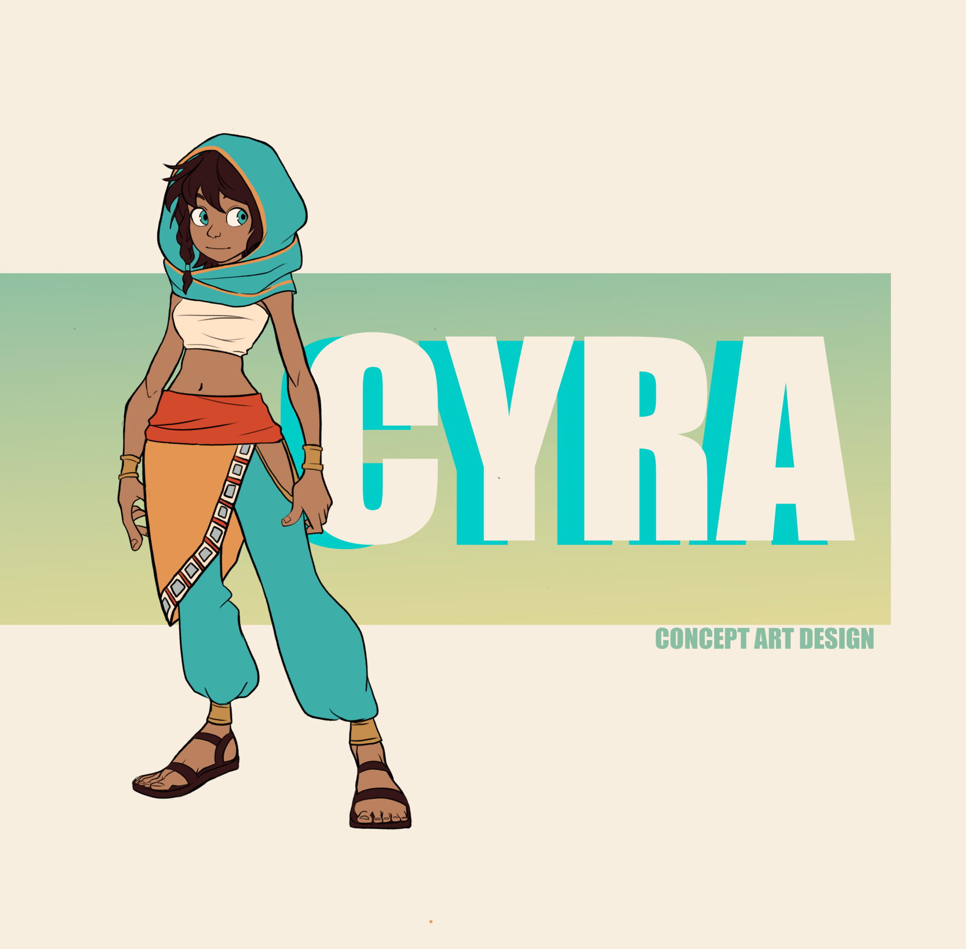 ArtStation - Cyra Concept Art Design