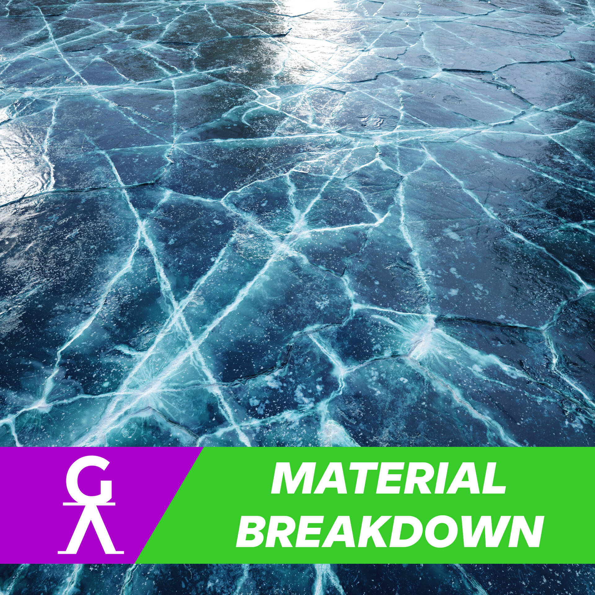 ArtStation - Frozen Lake – Material Breakdown – Abderrezak Bouhedda