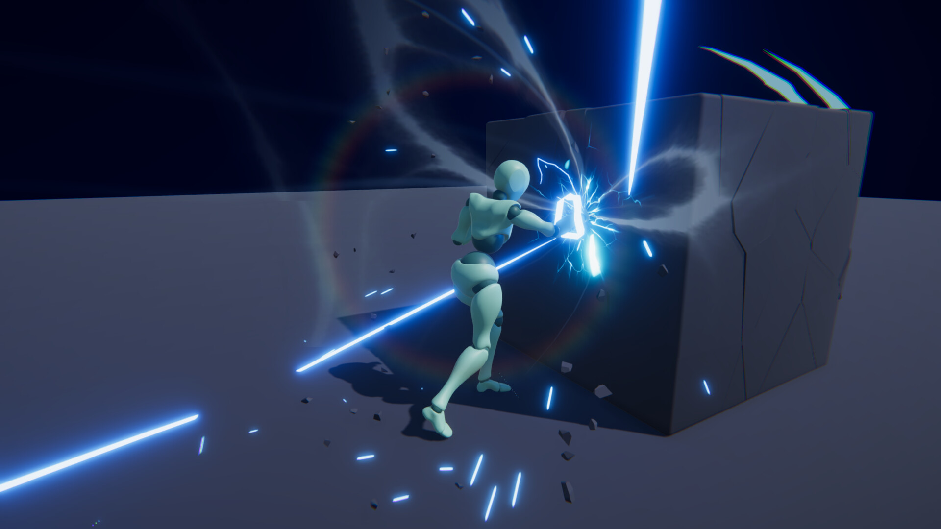 ArtStation - Stylized Electric Punch VFX