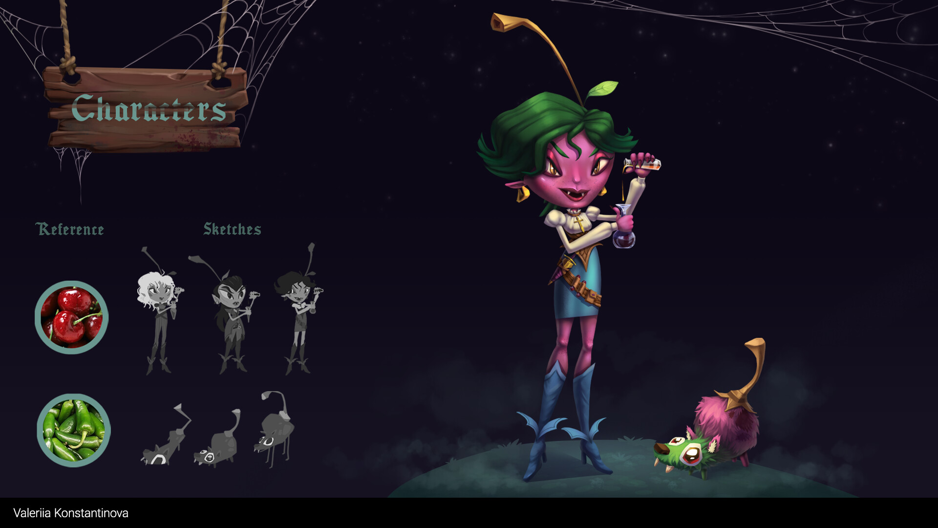 ArtStation - Alchemist Vampire Project