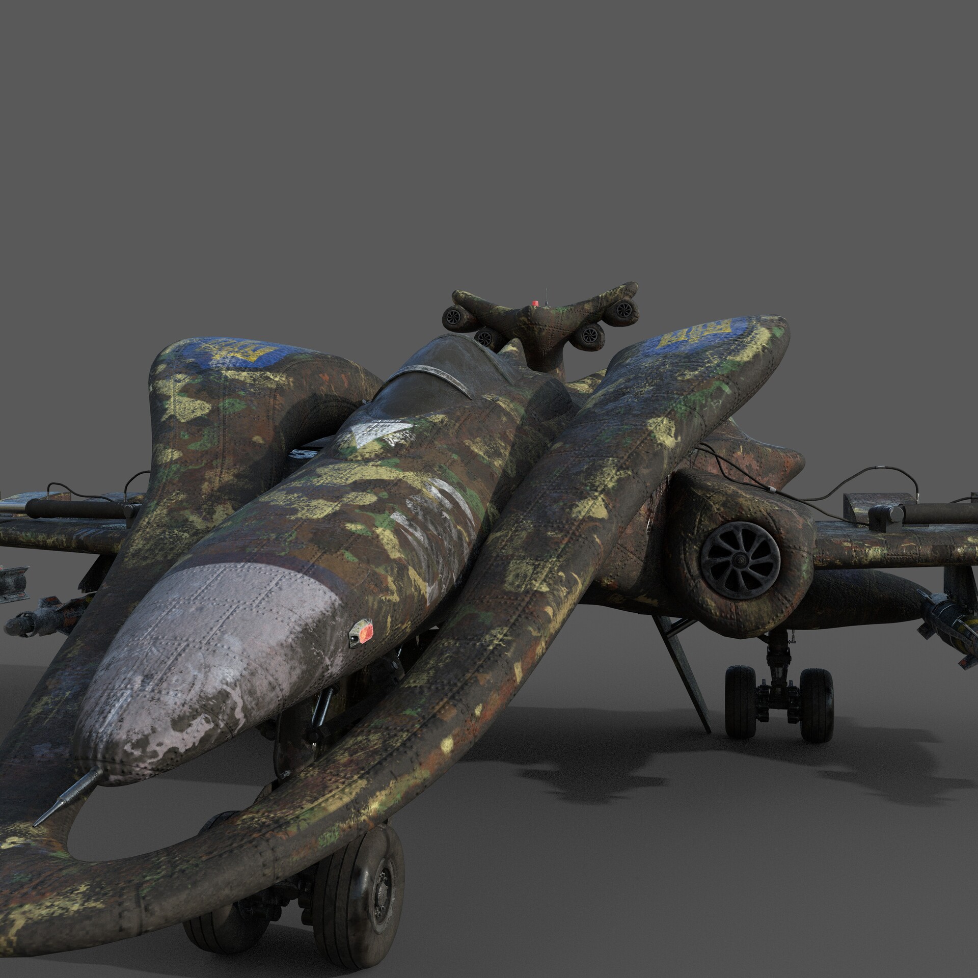 ArtStation - Old Custom Fighter