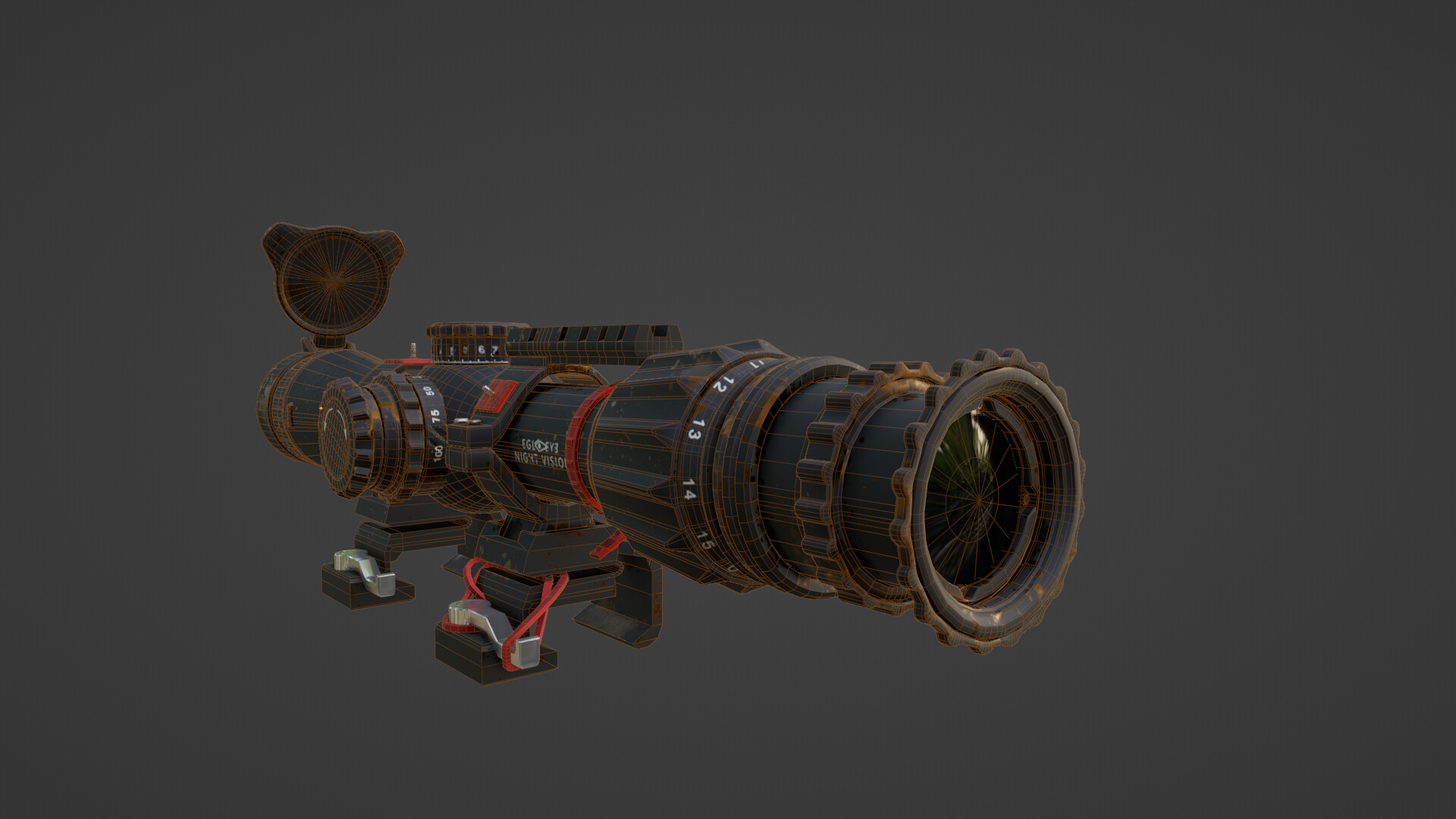 ArtStation - sniper scope