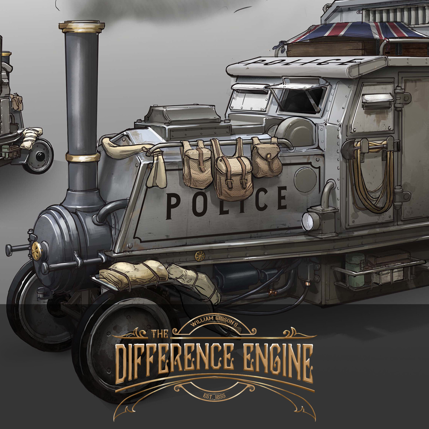 ArtStation - The Difference Engine: Armored Steam Prison Gurney