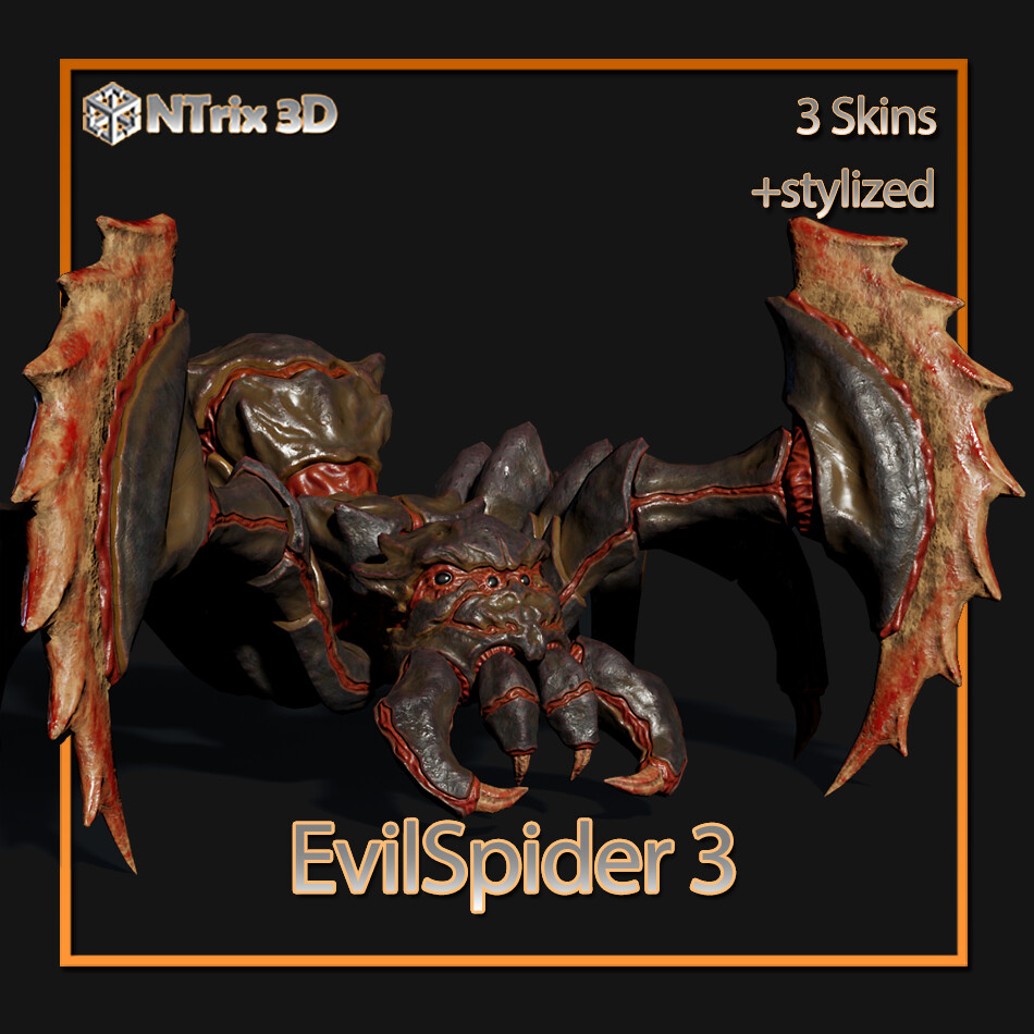 ArtStation - Evil Spider 3