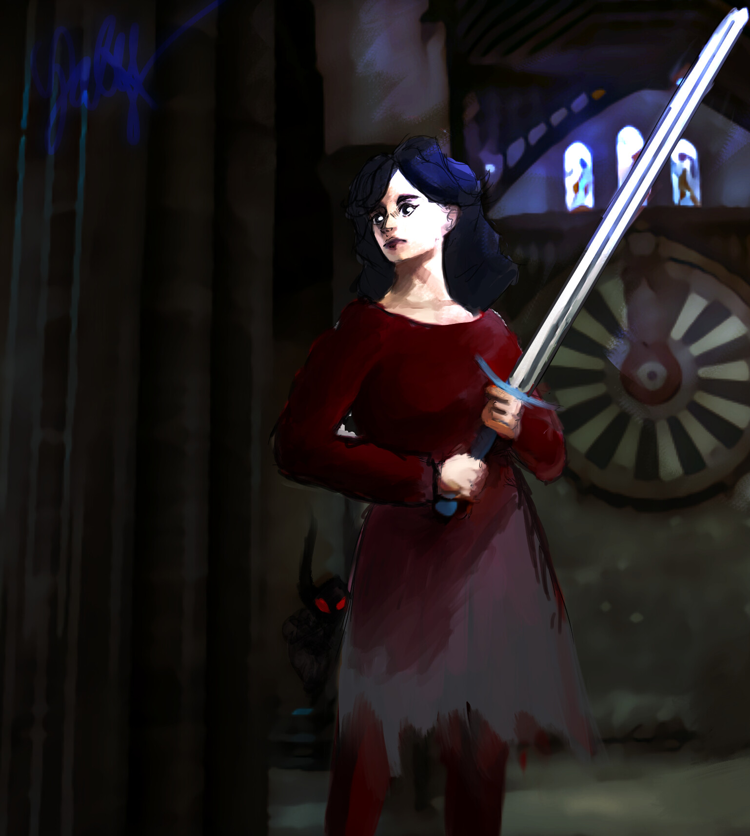 ArtStation - Knight v Phantom