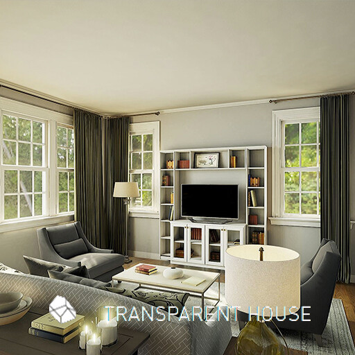 ArtStation - Transparent House | Stanford Interior Unit