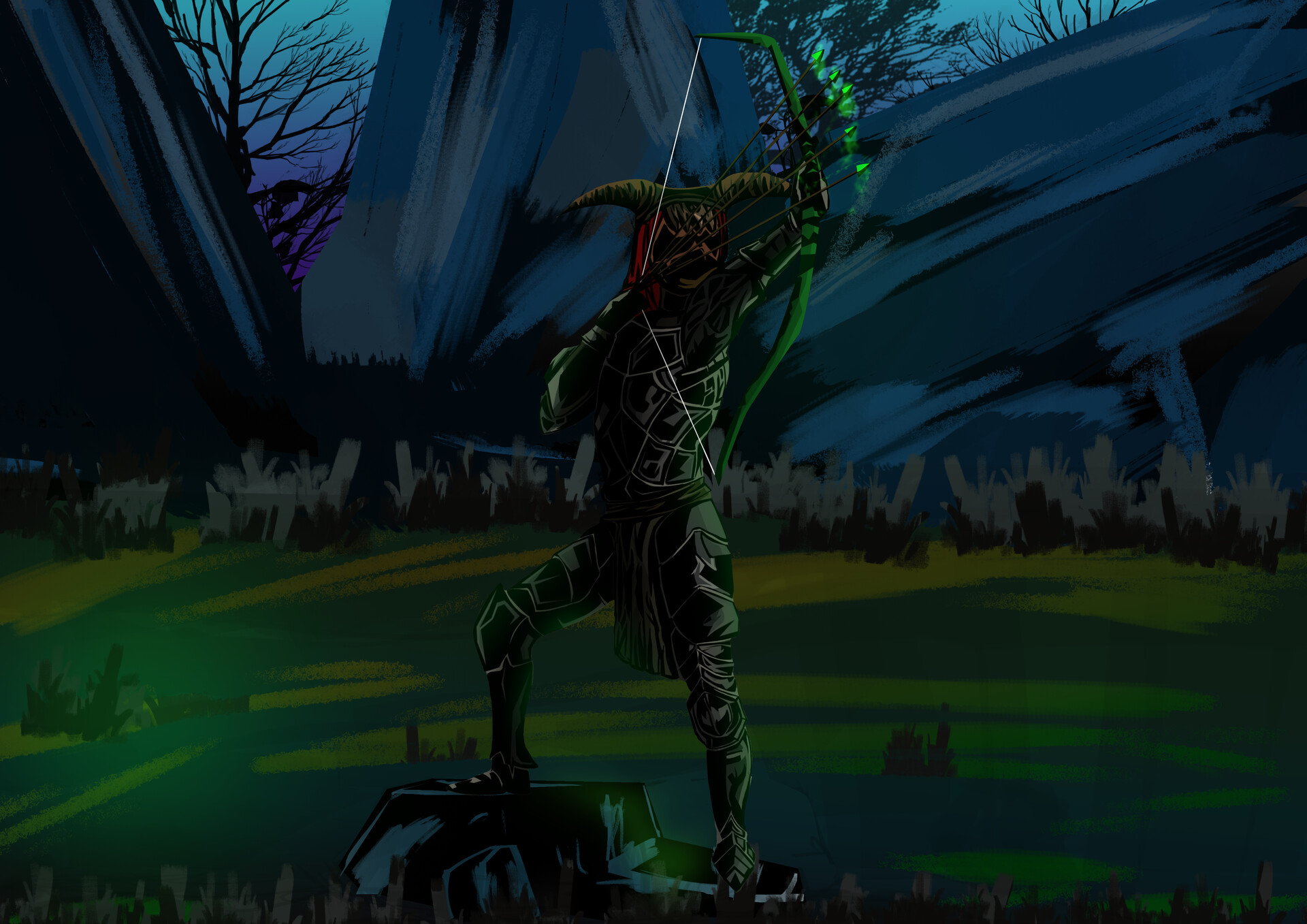 ArtStation - Path of Exile archer