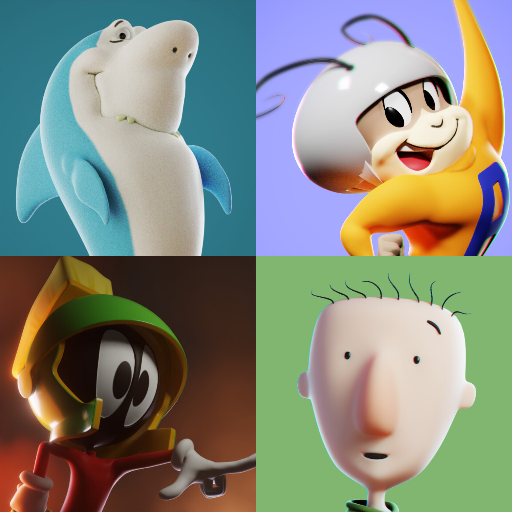 ArtStation - TV Classic Cartoons