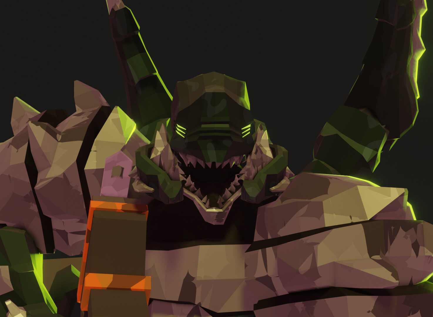 ArtStation - Glyphid Retributor (Updated) - Deep Rock Galactic fan concept