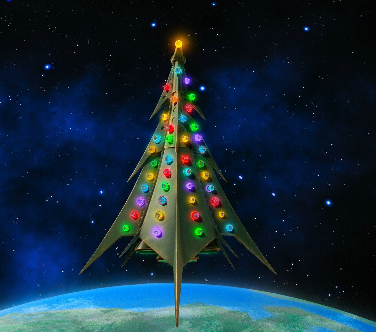 ArtStation - Alien Xmas