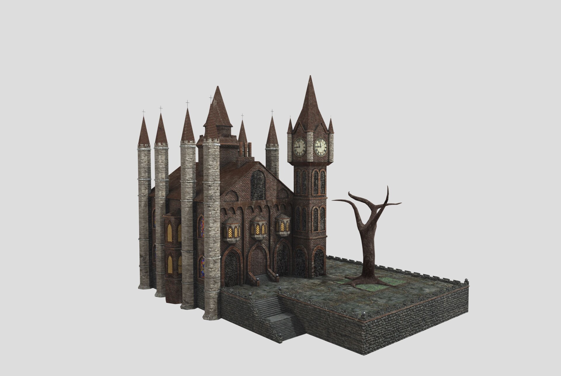 ArtStation - Neo Gothic Castle