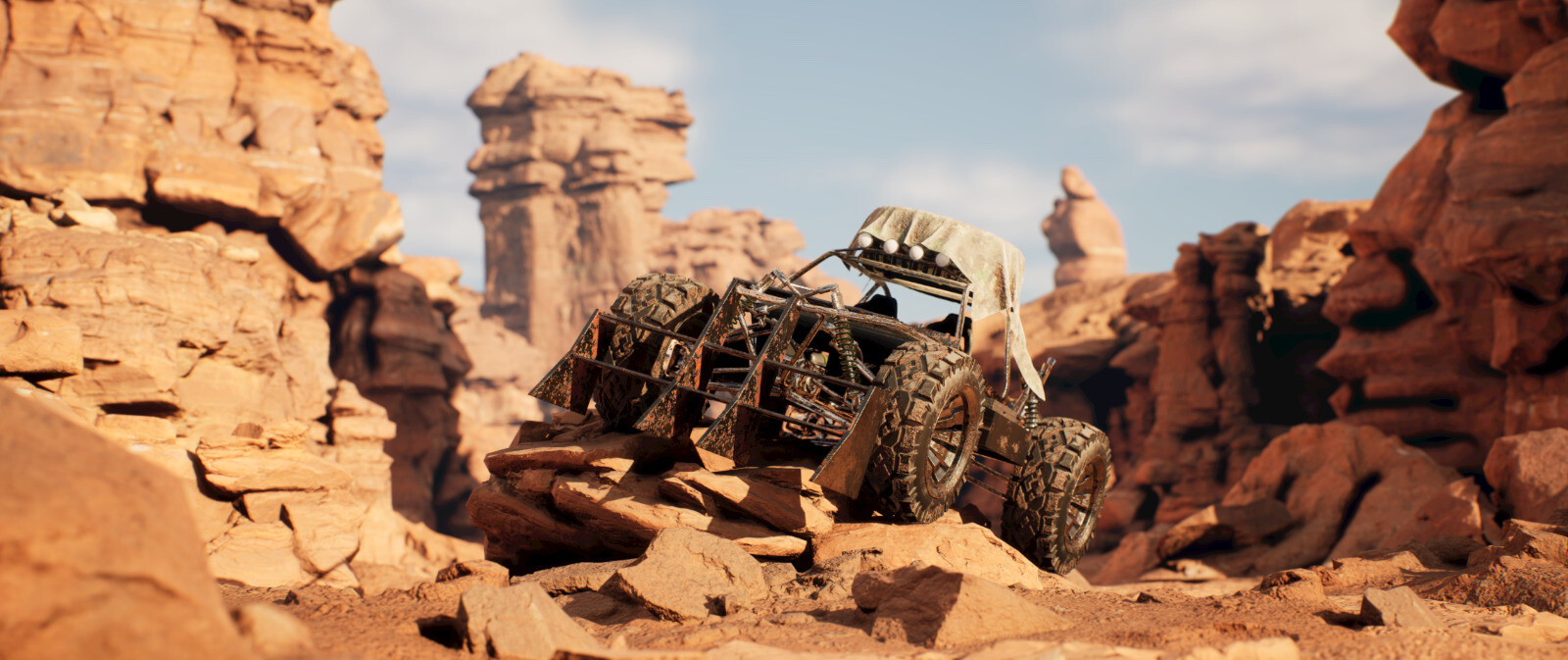 ArtStation - Post-Apocalyptic Buggy