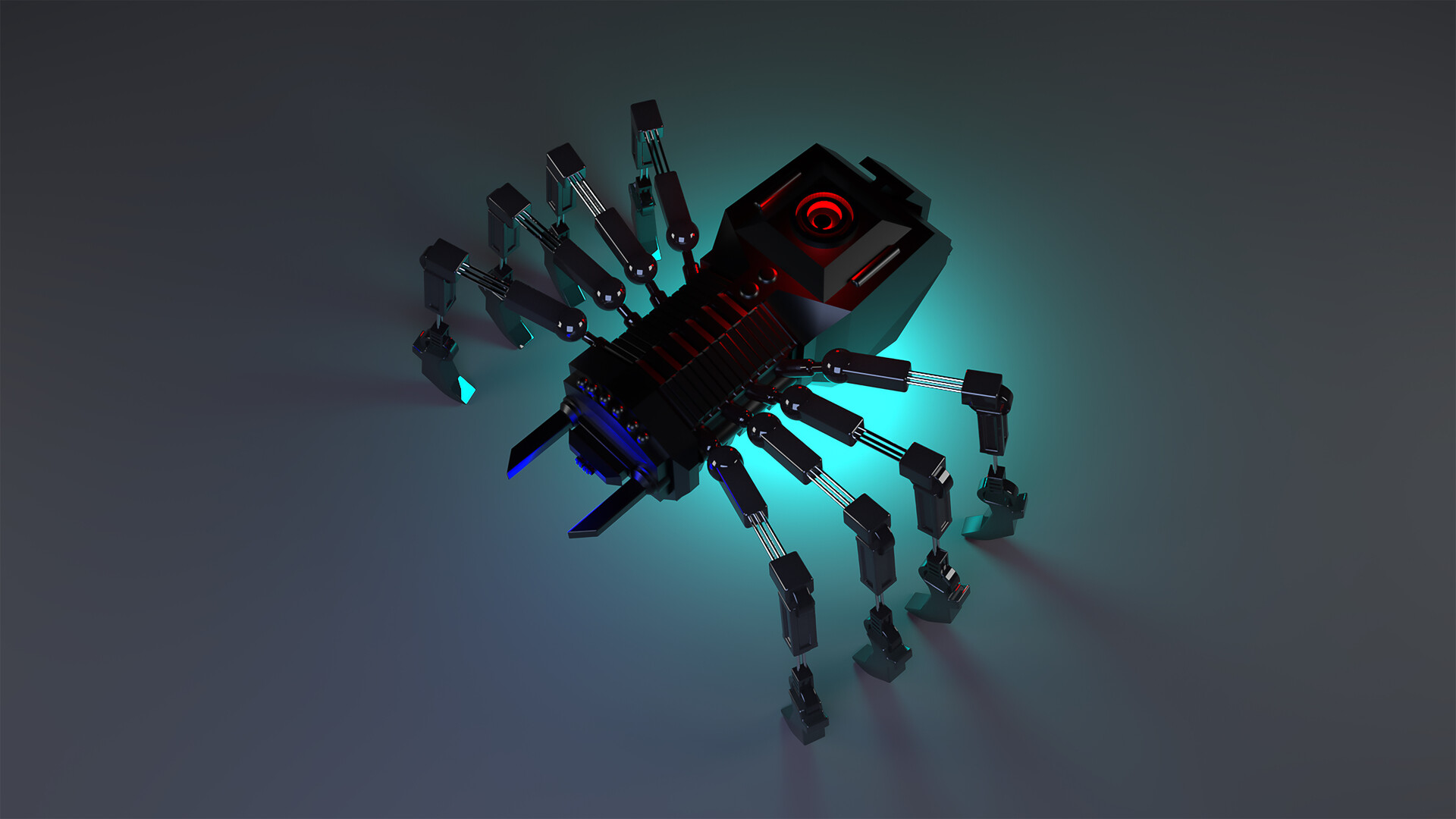 ArtStation - spy spider