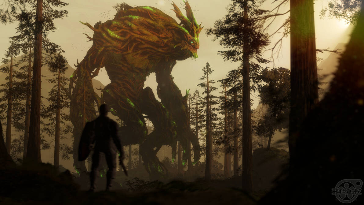 ArtStation - Ark Survival Evolved : Forest Titan