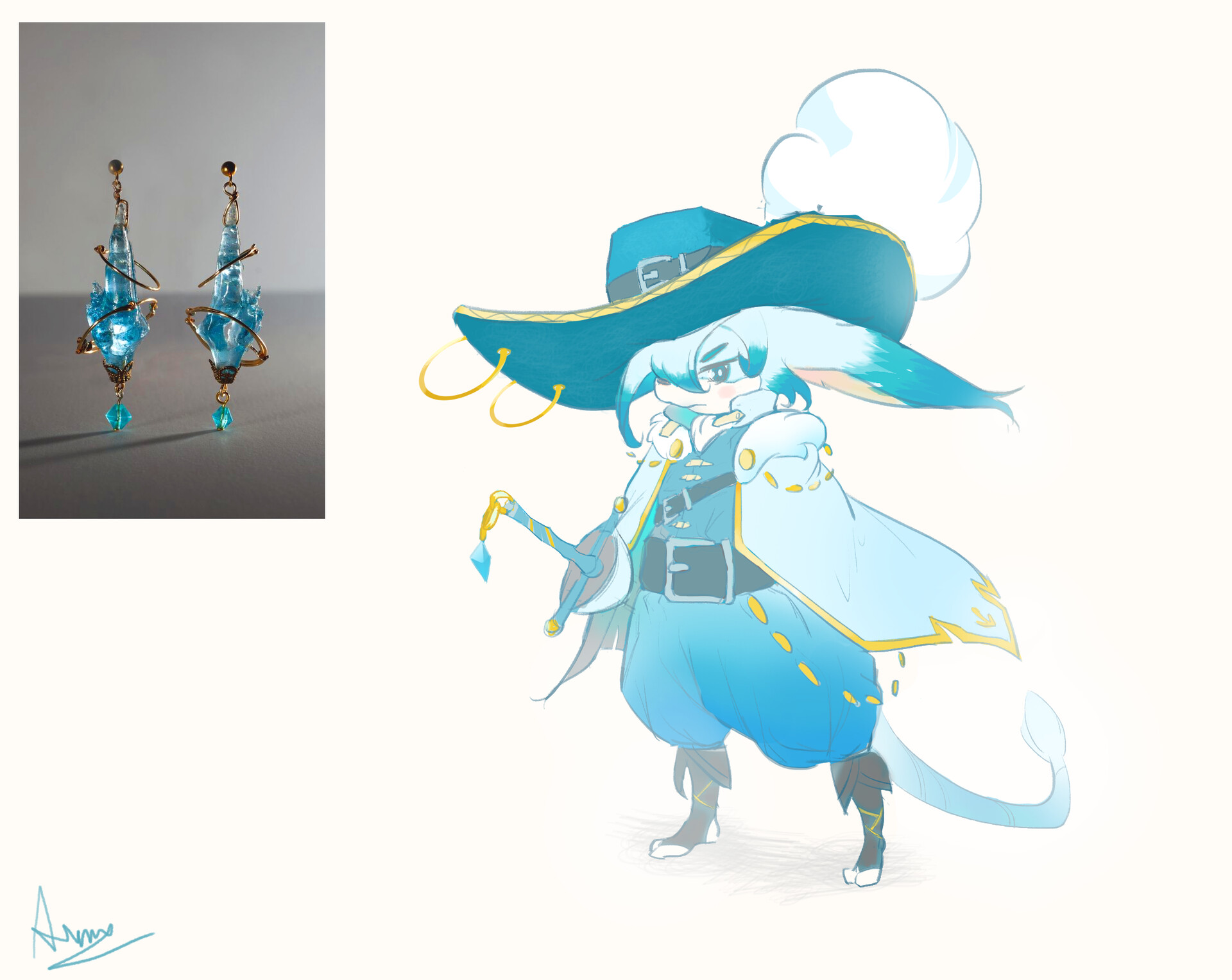 Arima Tran - concept character 1