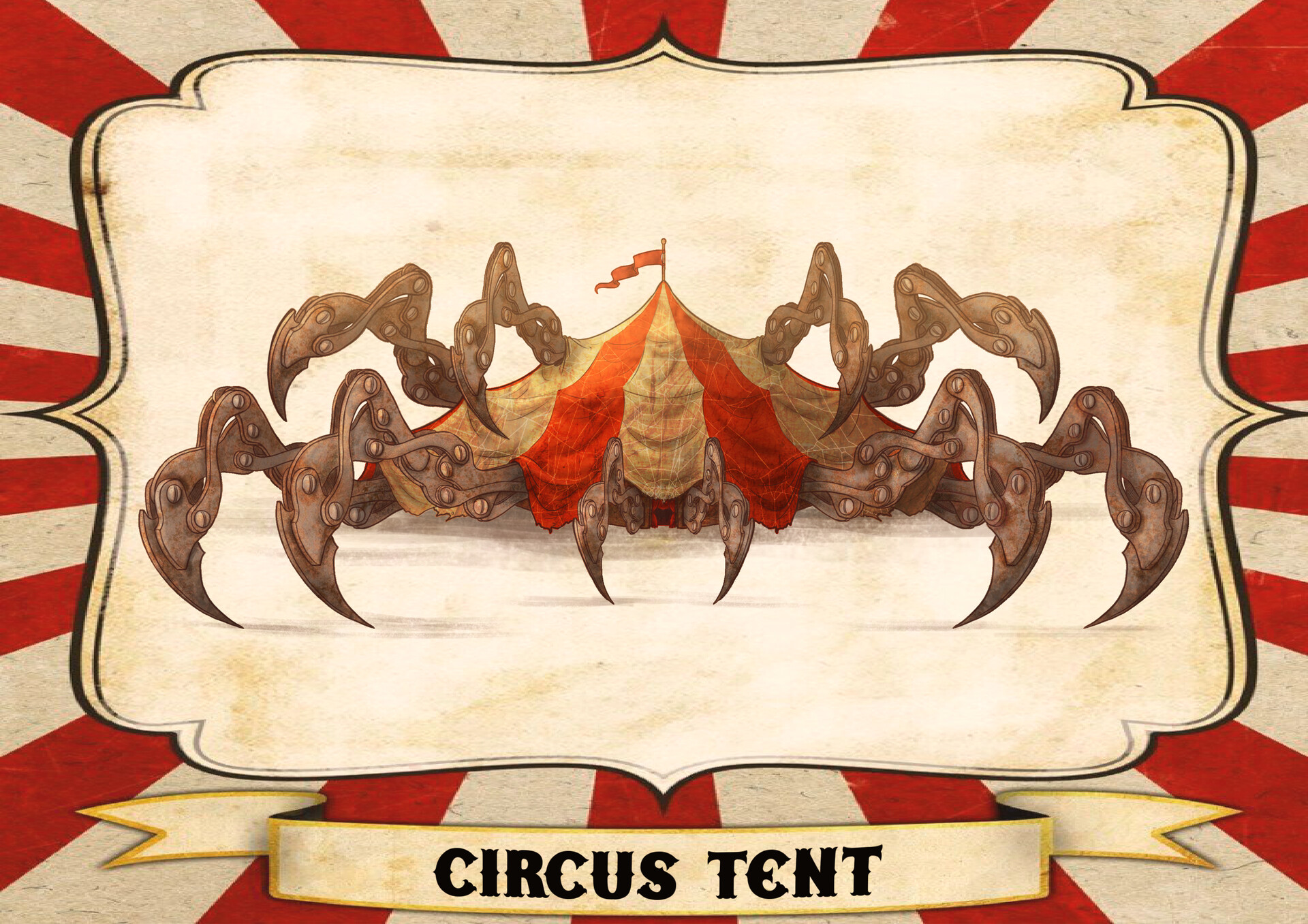 ArtStation - The Circus Tents