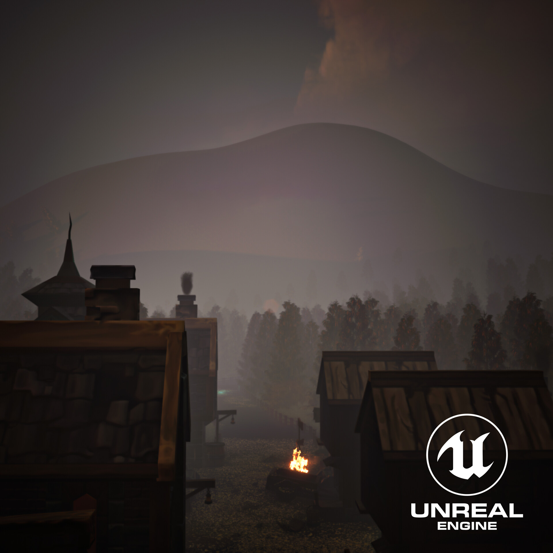 ArtStation - Stylized Dark Medieval Theme [4K] UE5 Cinematic Jeneric ...