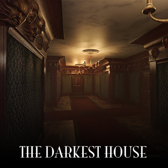 ArtStation - "The Darkest house" Rooms (scenes)