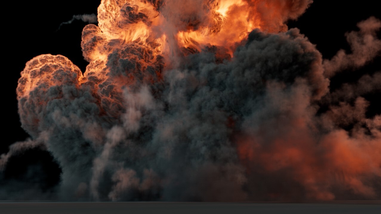 ArtStation - Houdini Explosion