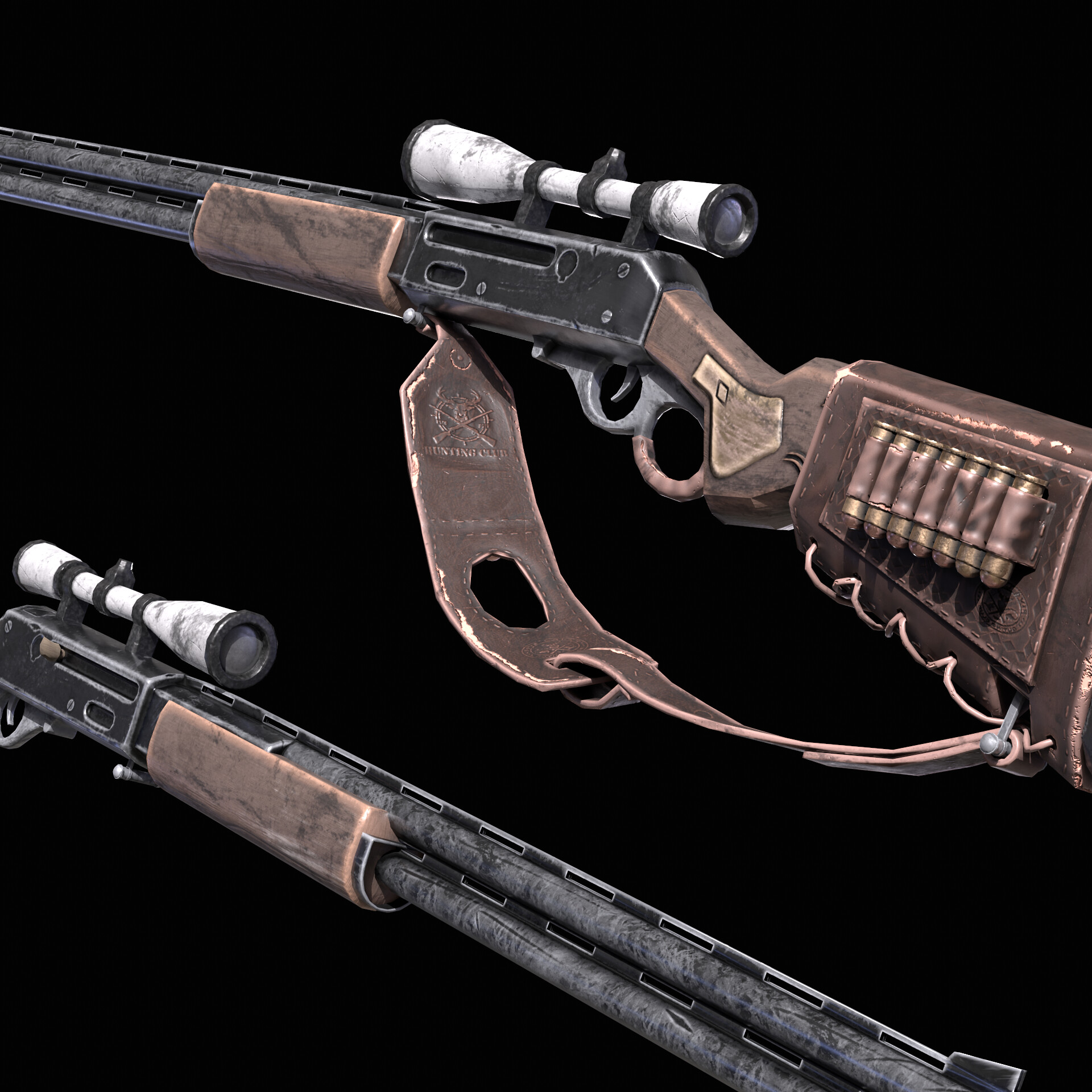 ArtStation - Hunting Gun RDR2