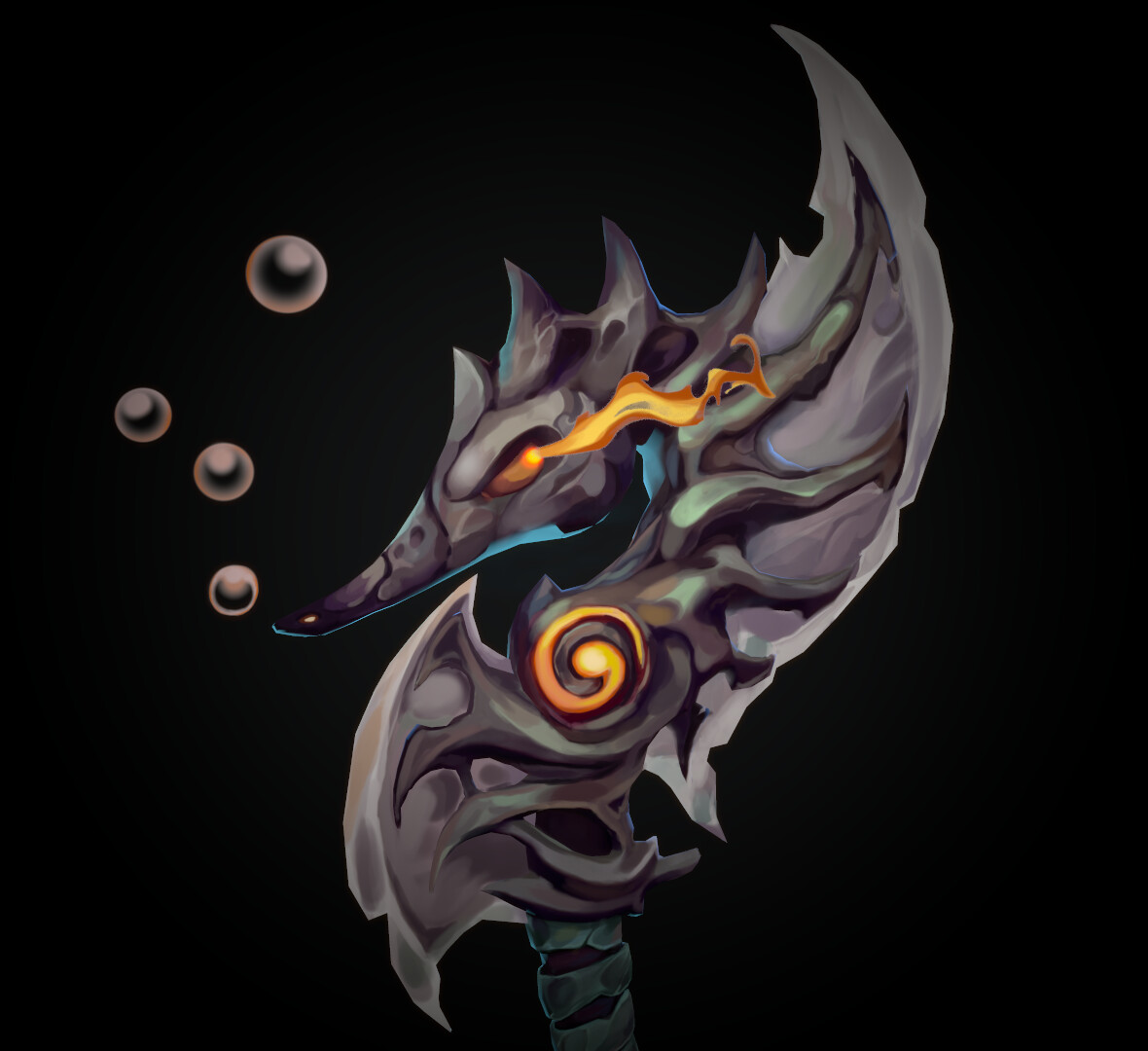 ArtStation - Sea Horse Axe