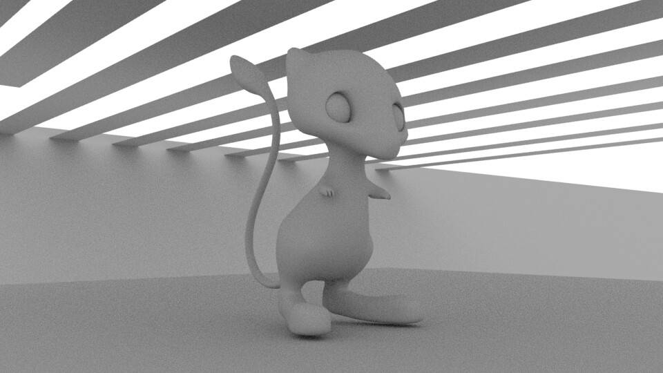 ArtStation - BASIC MEW POKEMON - MODEL