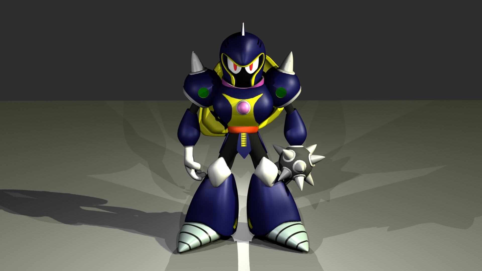 ArtStation - Knight Man - Mega Man 6