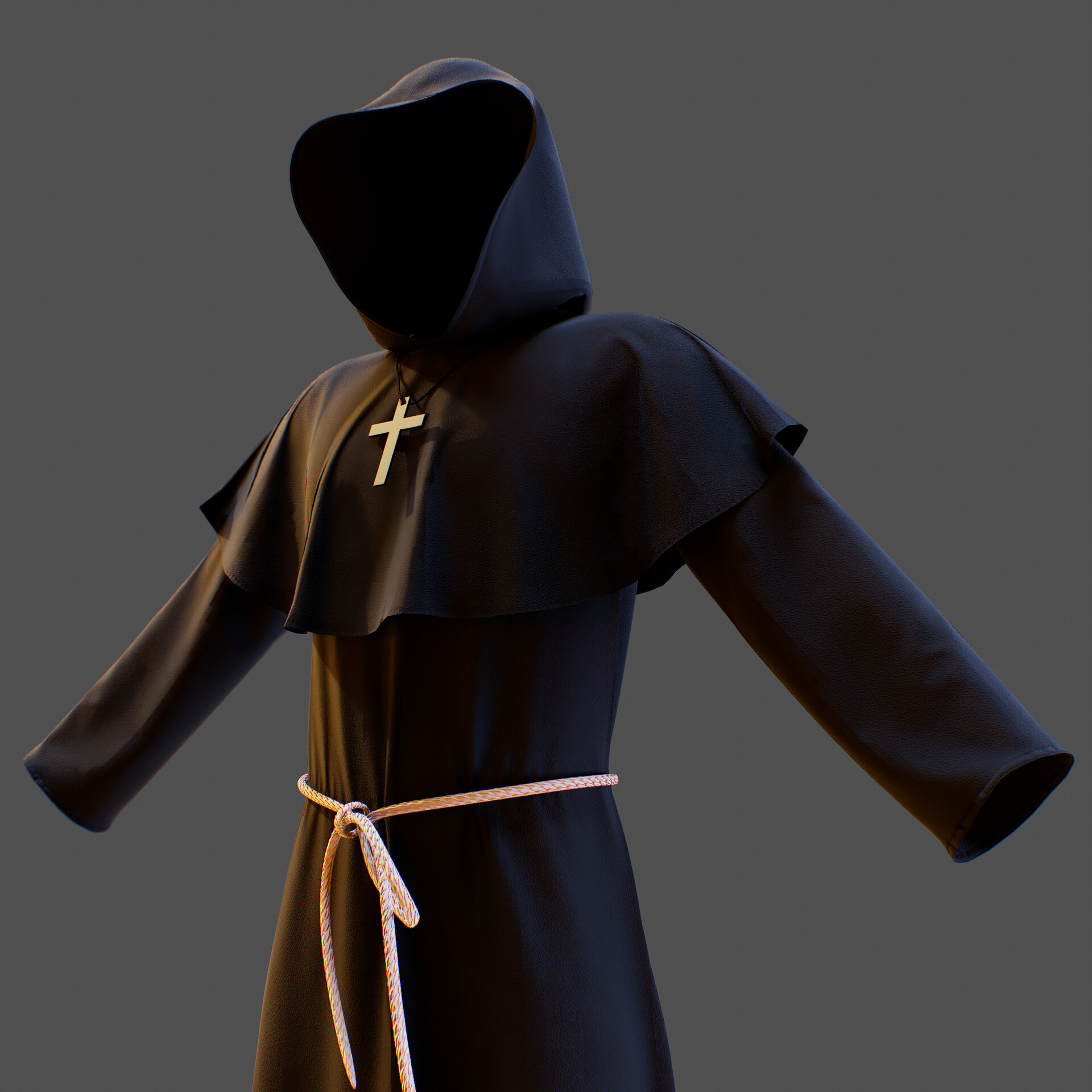 ArtStation - Medieval Priest Costume