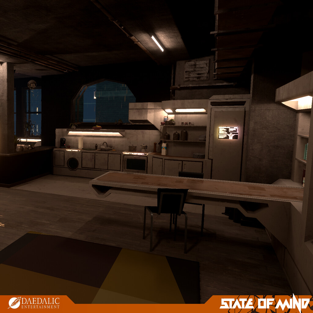 ArtStation - State of Mind - Queens Appartment