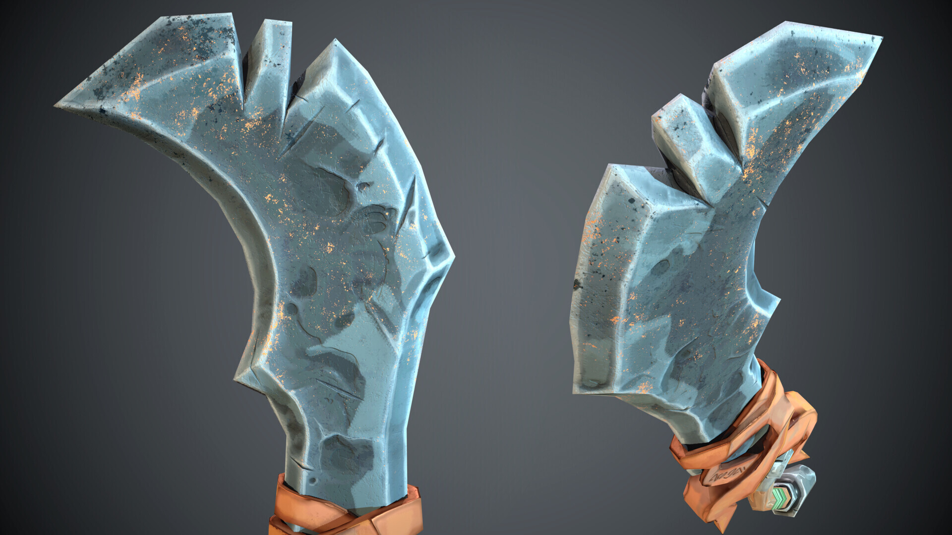 ArtStation - Stylized Dagger (hand painted)