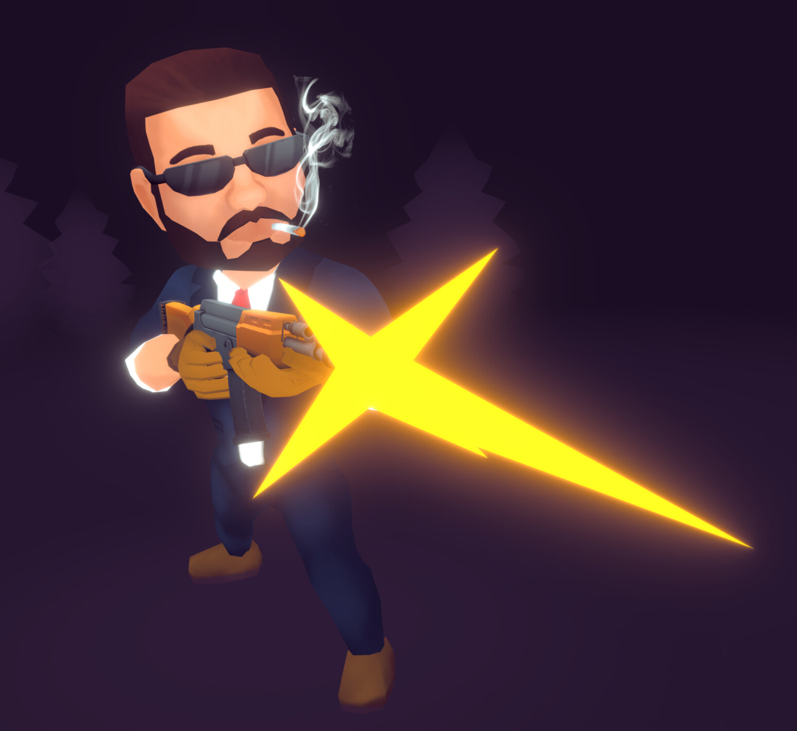 ArtStation - Agent Volt: Character and Props