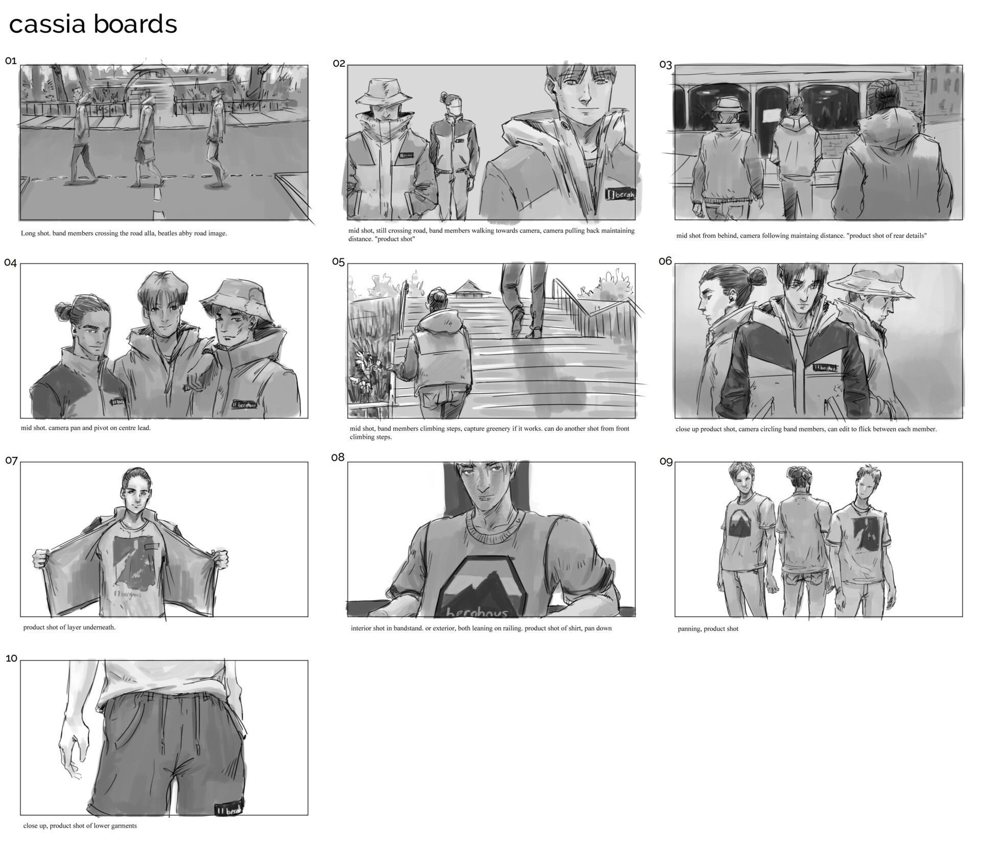 ArtStation - berghaus storyboards 2