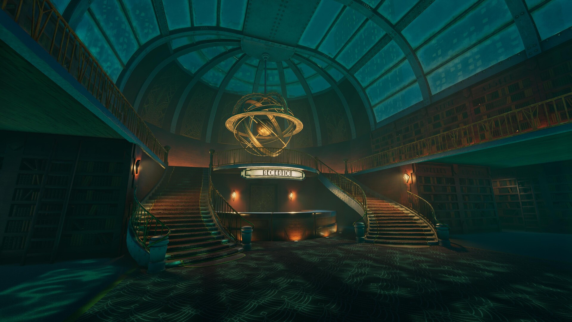 ArtStation - Underwater Library