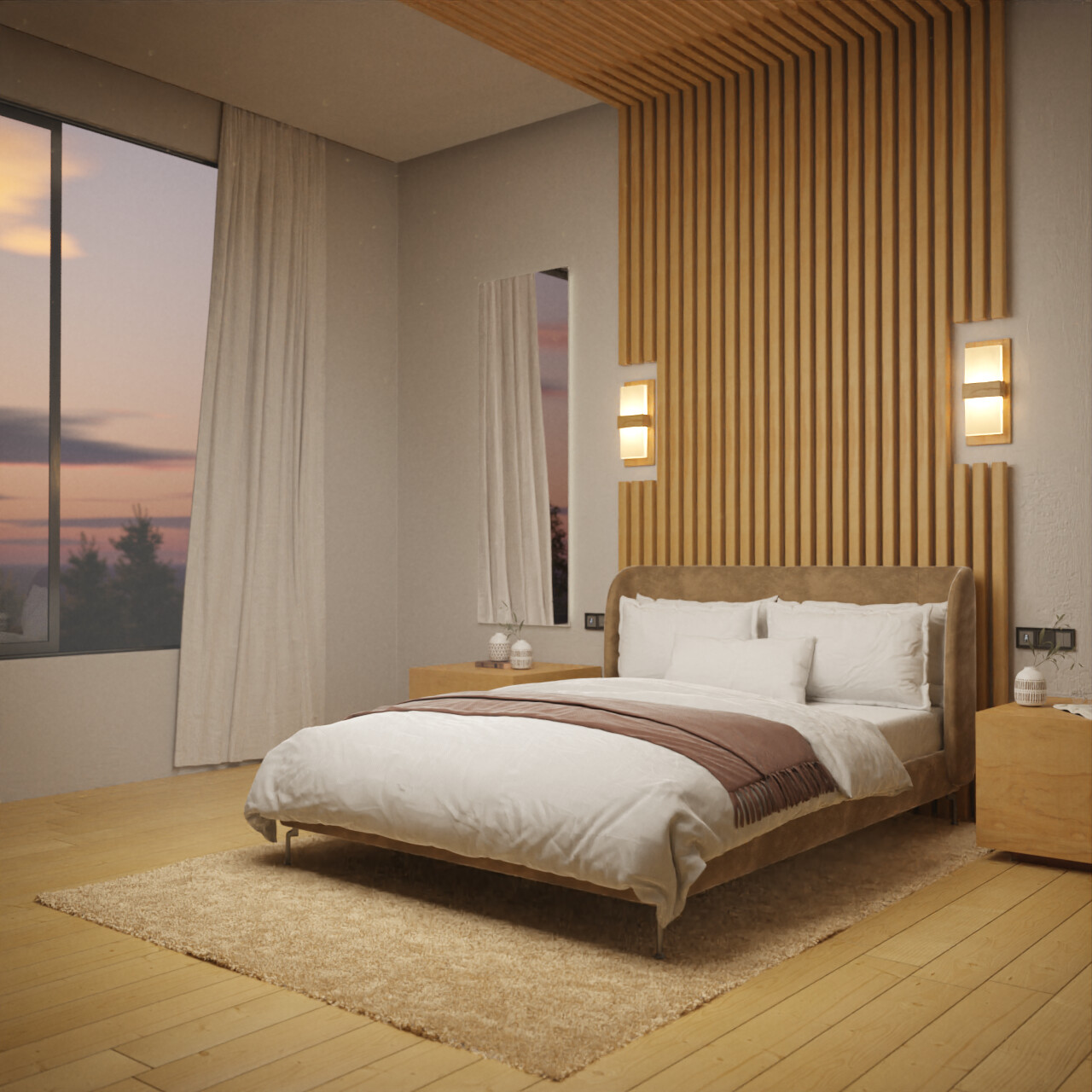 ArtStation - Animated Bedroom