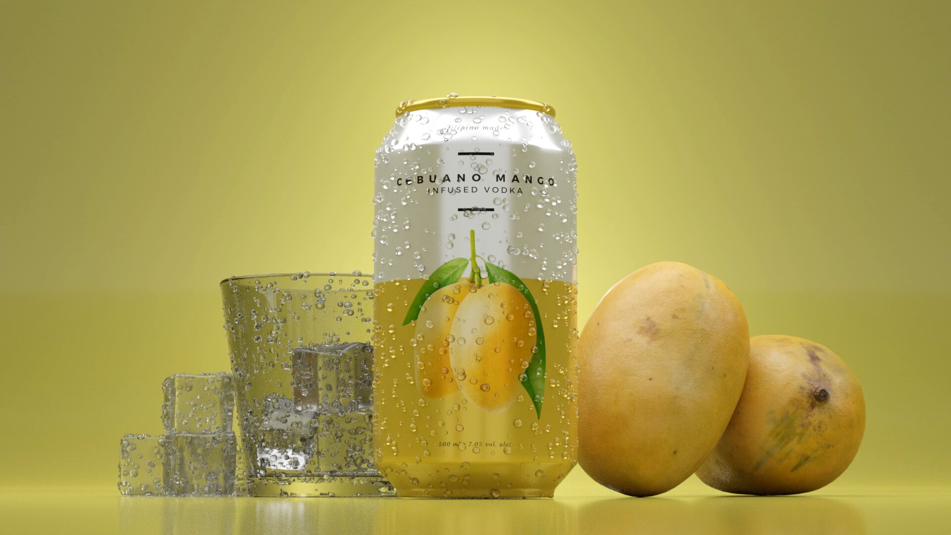 ArtStation - Filipino Mango Infused Vodka (Spec Ad)