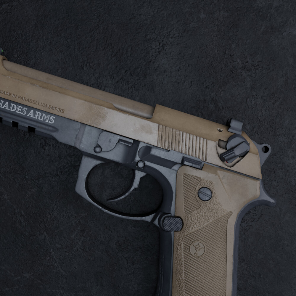 ArtStation - Beretta M9A3