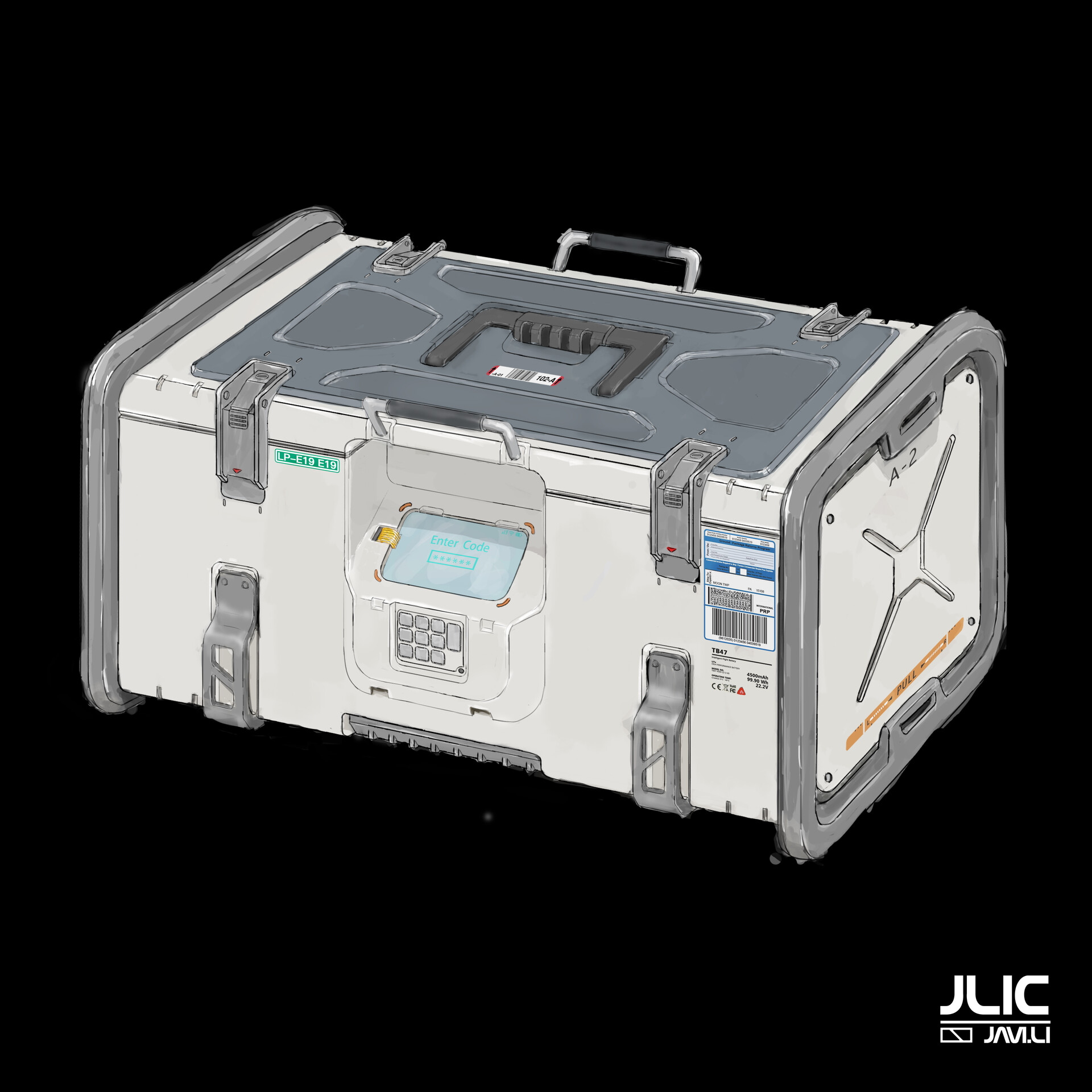 ArtStation - Sci-Fi Box concept
