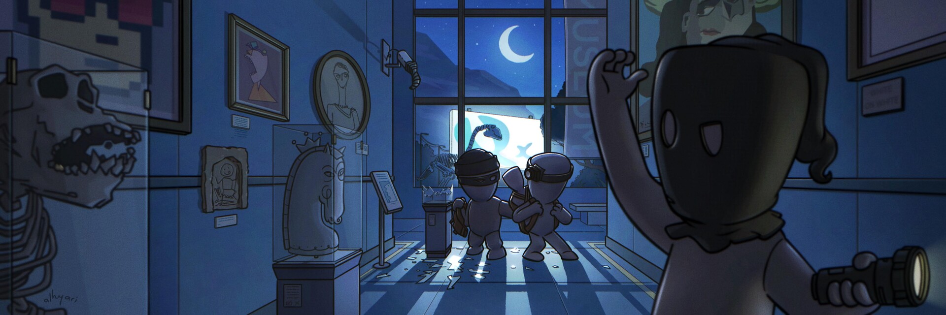 ArtStation - Heist | Narrative Digital Painting | Concept Art