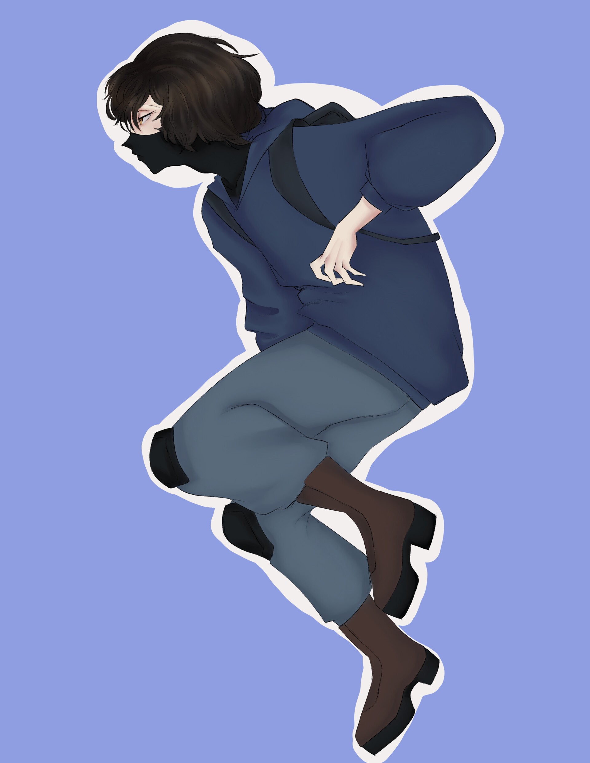 ArtStation - Third person Co-op survival character design and model 1