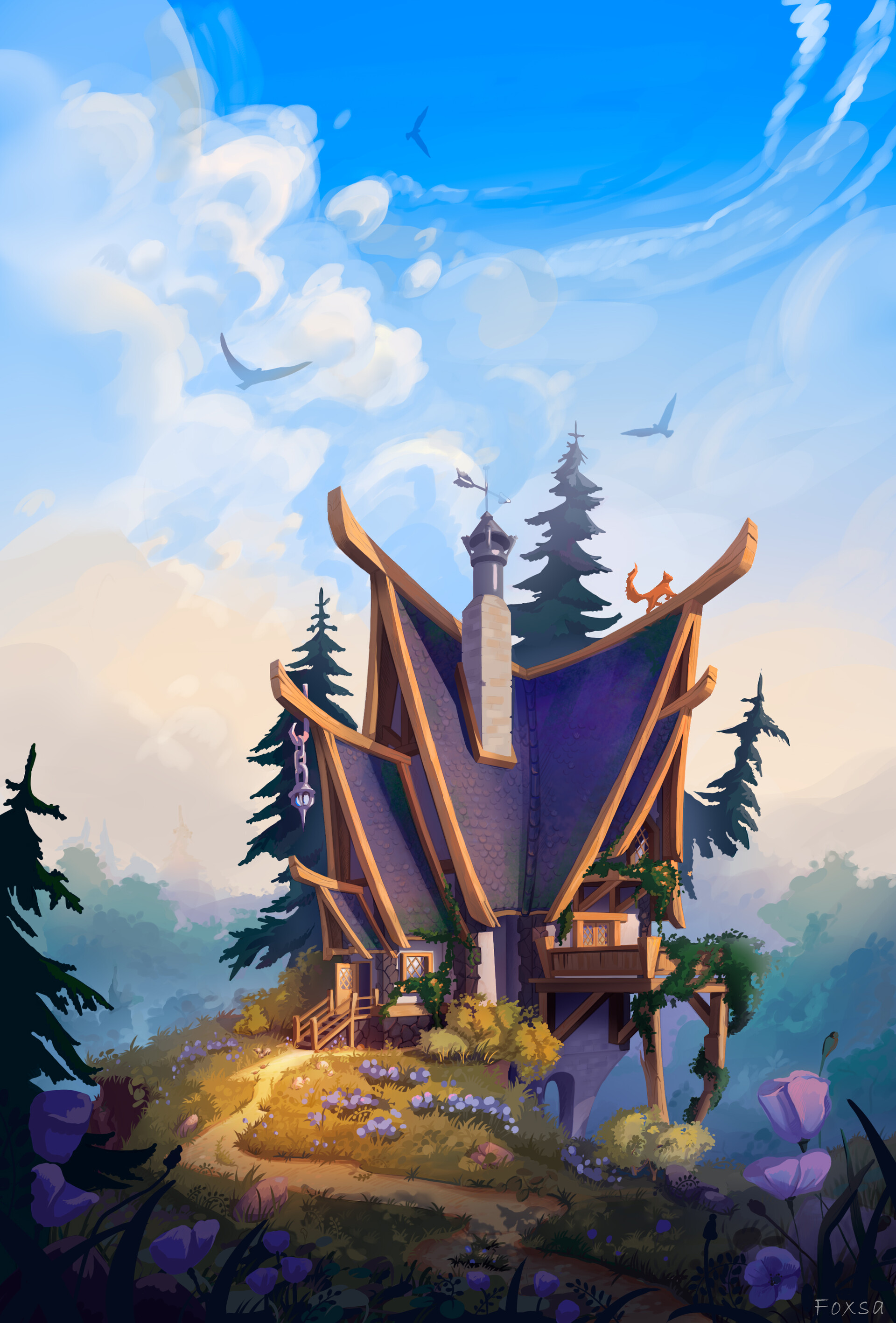 ArtStation - Witch's house