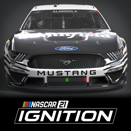 ArtStation - Nascar 21: Ignition | Ford Mustang Gen6